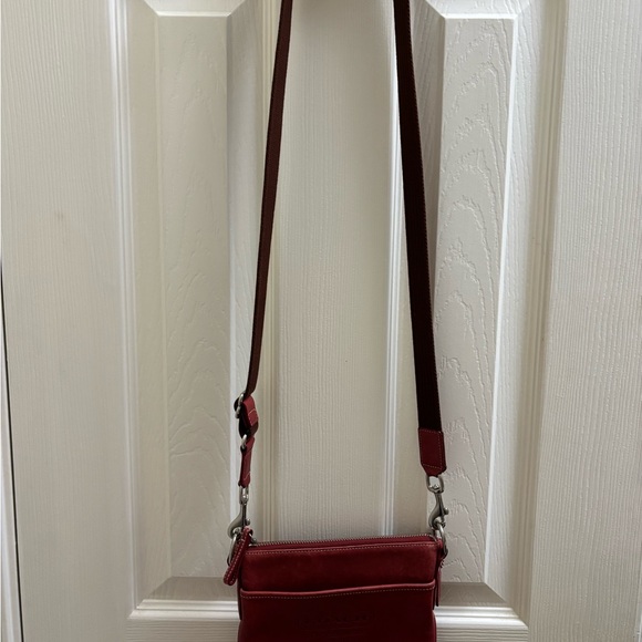 Coach | Bags | Coach Red Crossbody Bag | Poshmark